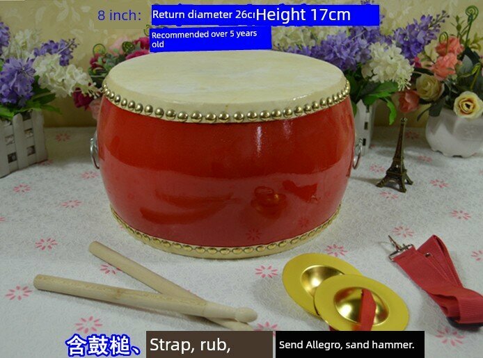 5 8 18inch профессиональный деревянный барабан из воловьей кожи для взрослых, большой барабан, детский барабан, барабан