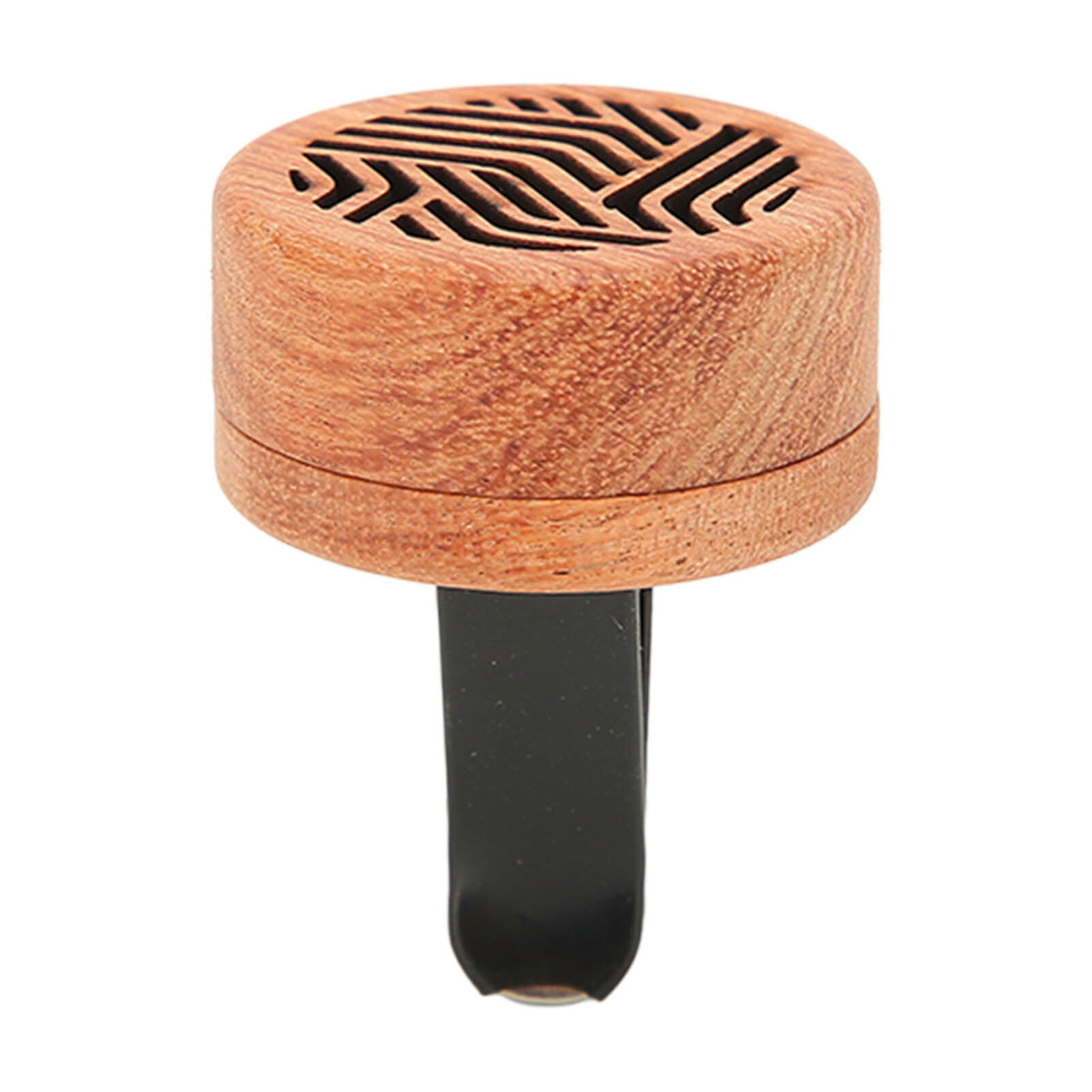 Car Essential Oil Diffusers Rosewood Fragrance Portable Mini Wood Diffuser with Volcanic Rock for Air Outlet
