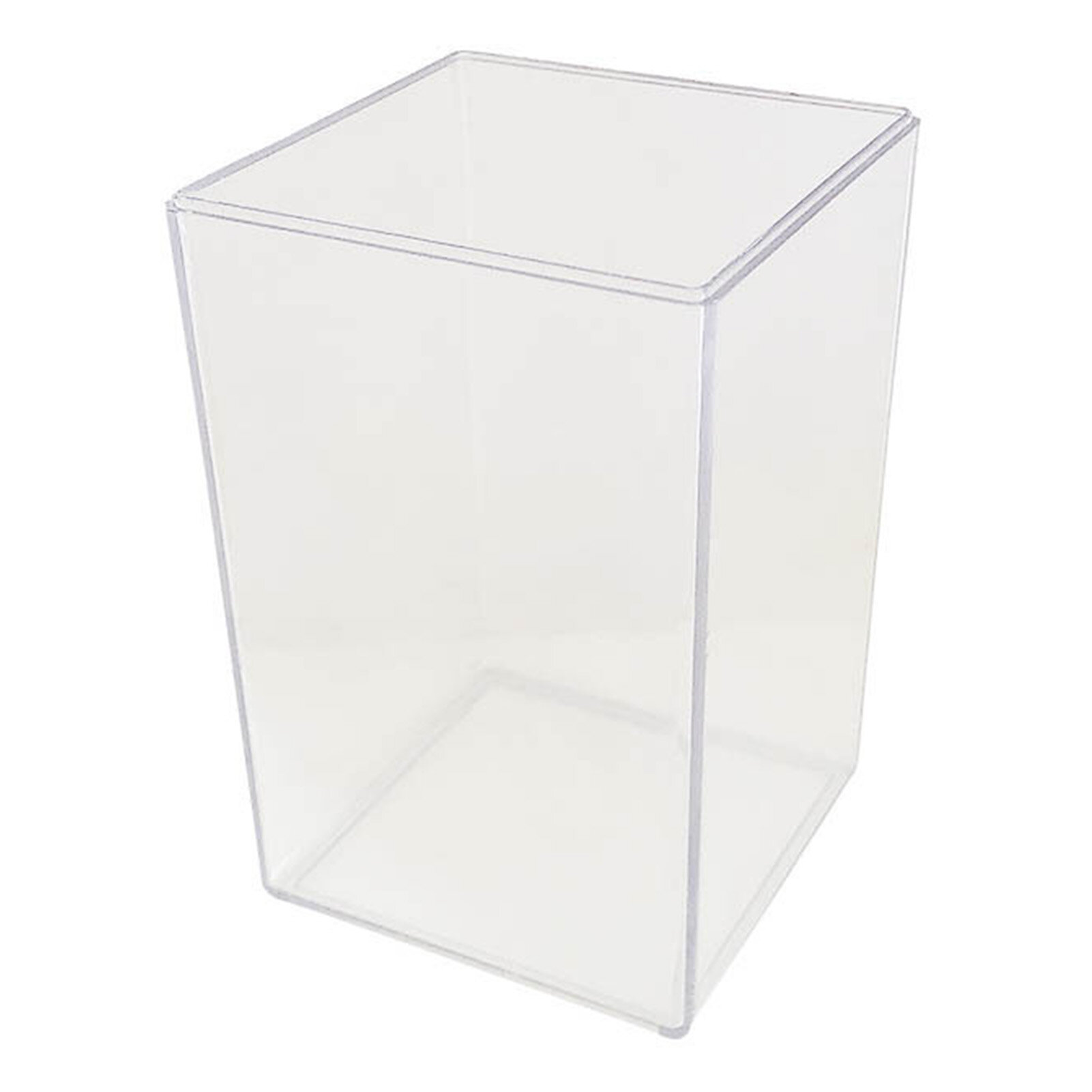 Acrylic Pen Holder Large Capacity Clear Makeup Brush Desktop Organizer for Office Dormitory