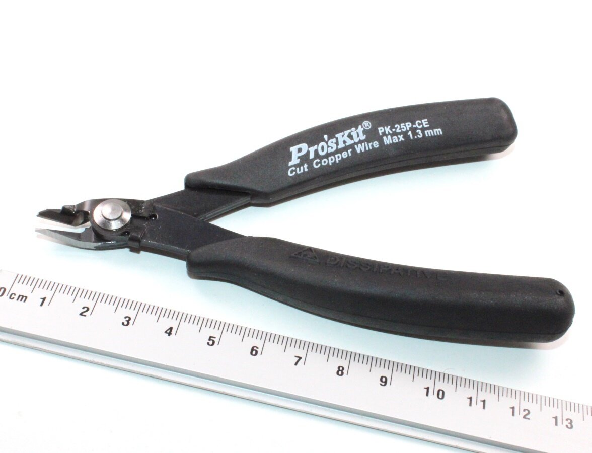 Бокорезы прецезионные антистатические ProsKit 1PK-25P-CE, 125 мм