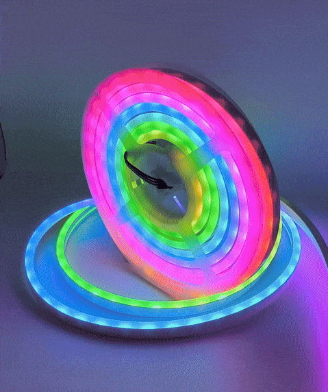 Адресный неон 12v 60led WS2811 6х14 мм (узкий) 2м