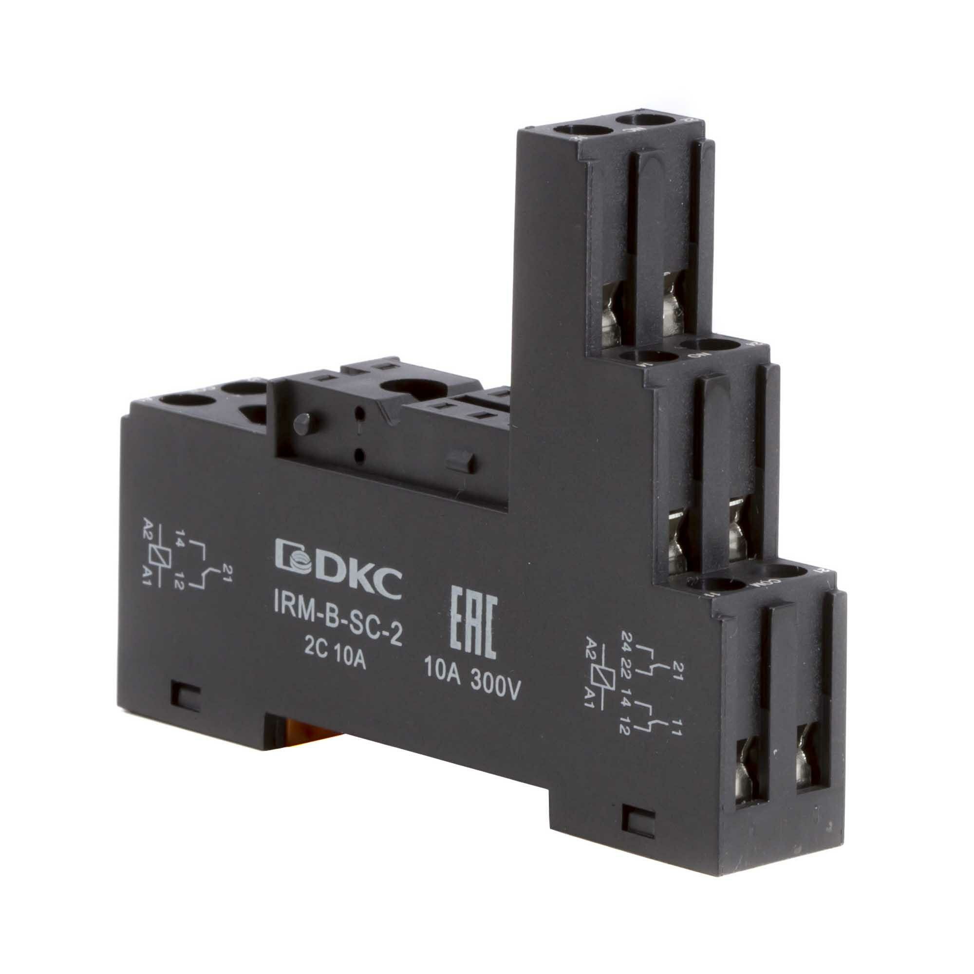 Колодка клеммная DKC винтовая, для реле, серия IRM, PYF-08A