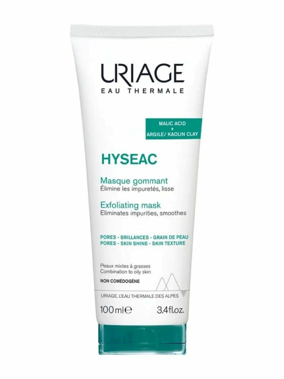 Урьяж исеак Отшелушивающая маска, 100 мл | URIAGE Hyseac Exfoliating Mask
