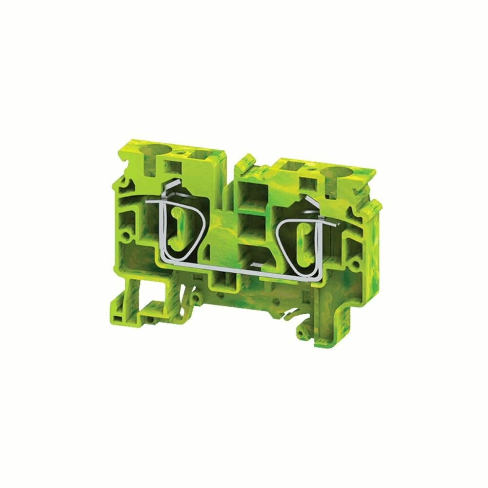 Клемма КЭАЗ заземляющая 10 мм2 пружинная OptiClip CXG-10-PE-0,2-10