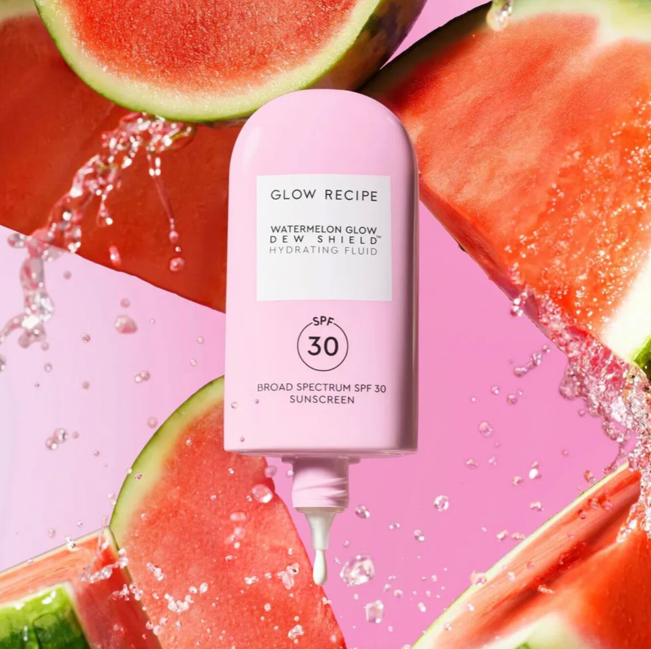 GLOW RECIPE Солнцезащитный крем-флюид для лица Watermelon Glow Dew Shield SPF 30 50ml