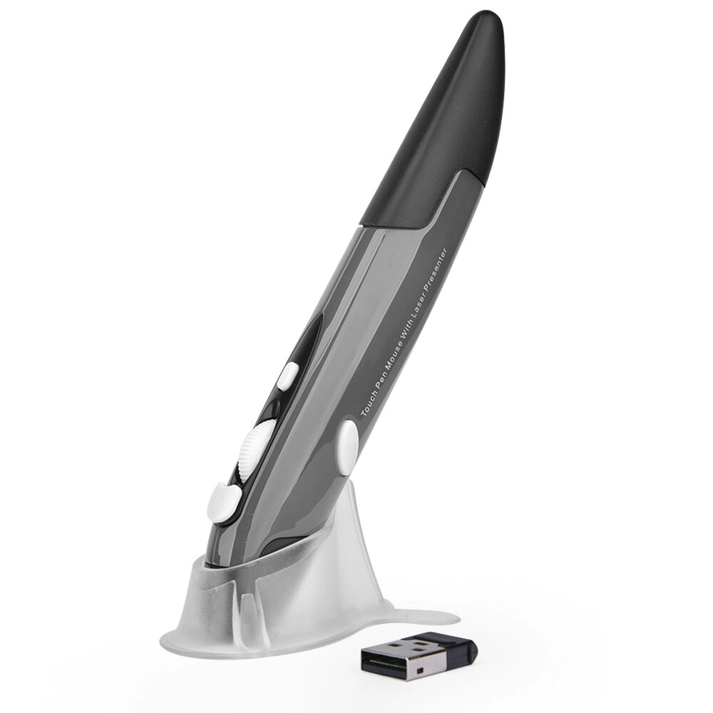 Креативная новинка: популярная беспроводная мышь 2.4G в форме ручки для ноутбуков, планшетов, iPad и мобильных