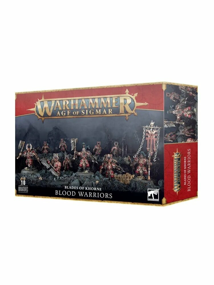 Миниатюры Warhammer Age of Sigmar: Khorne Bloodbound - Blood Warriors