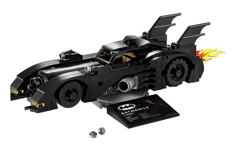 LEGO Super Hero Collection Batman Small Car 1989 Limited Edition Plastic Building Blocks 366pcs 40433 null