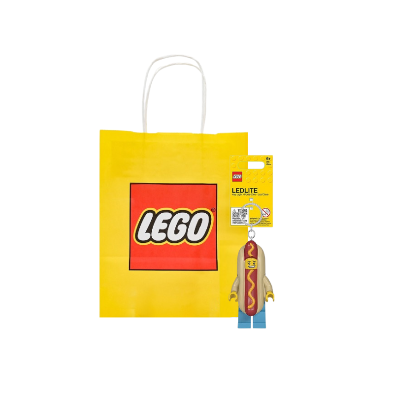 LEGO Classic Collection The Hot Dog MAN Glows Брелок Конструкторы 1 KE119