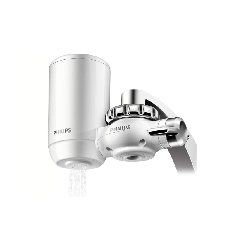 Фильтр для воды PHILIPS WP3811 на кран, silver, для очистки воды