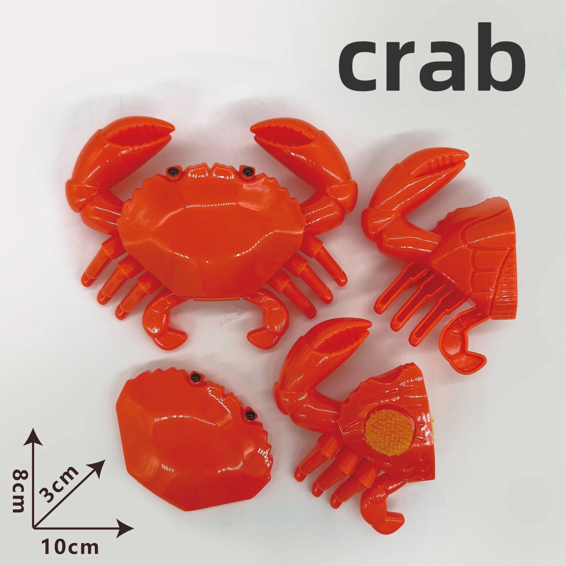 Игровой набор OUZEY, краб, цвет: 1PCS
