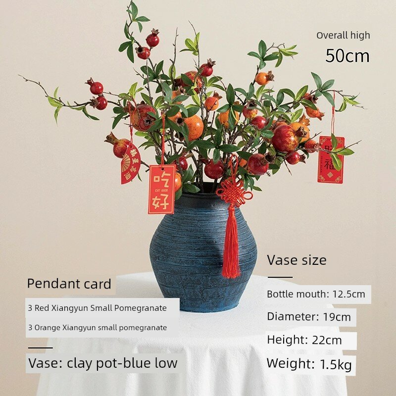 Керамические горшки в деревенском стиле, глиняные цветочные горшки в античном стиле, керамические вазы, украшения в