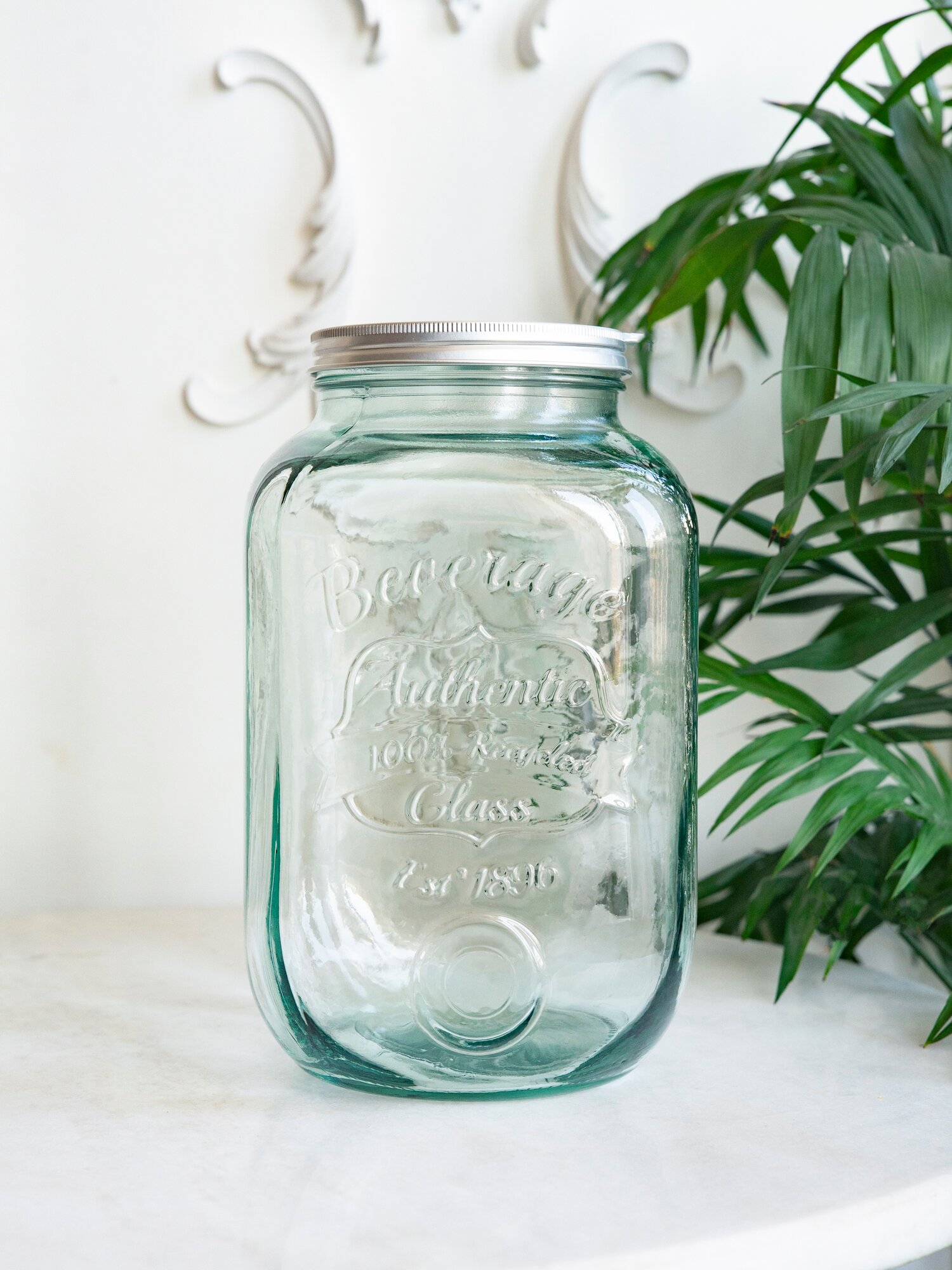 Банка с крышкой для продуктов San Miguel 4л, прозрачная, стекло