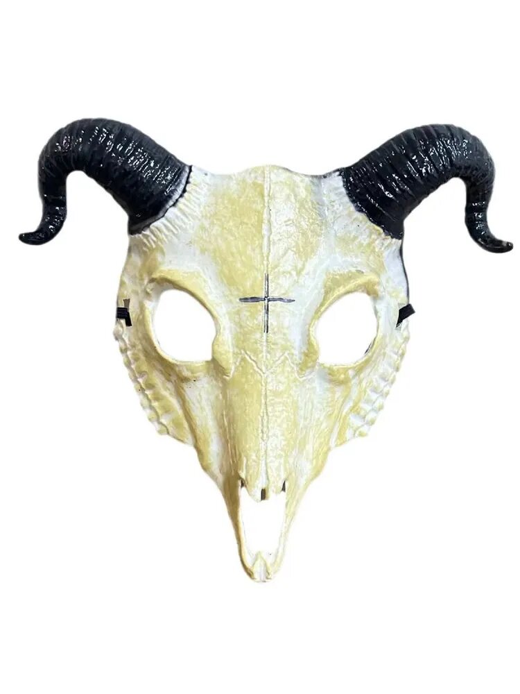 Маска скелета козла