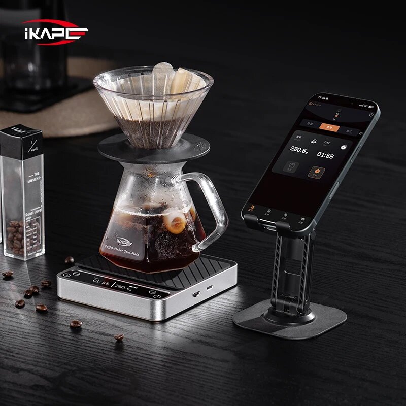 Кофейные весы IKAPE V2 Pro Silver — фото 1