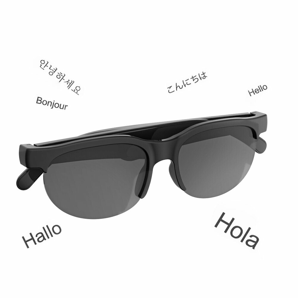 ИИ интеллектуальные очки для перевода, совместимые с Bluetooth 5.4 Smart Gchenses