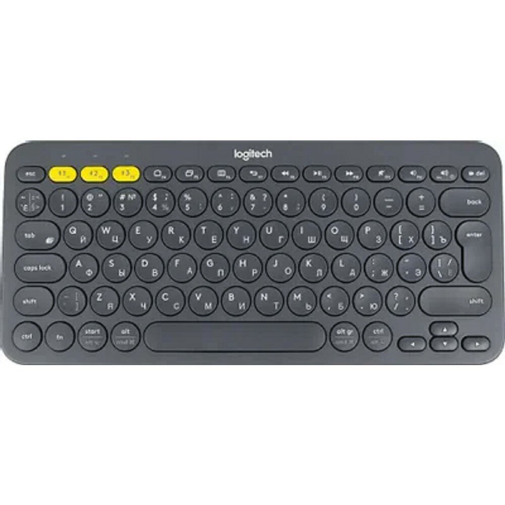 Клавиатура Logitech K380 беспроводная Мембранная Для ПК Чёрный