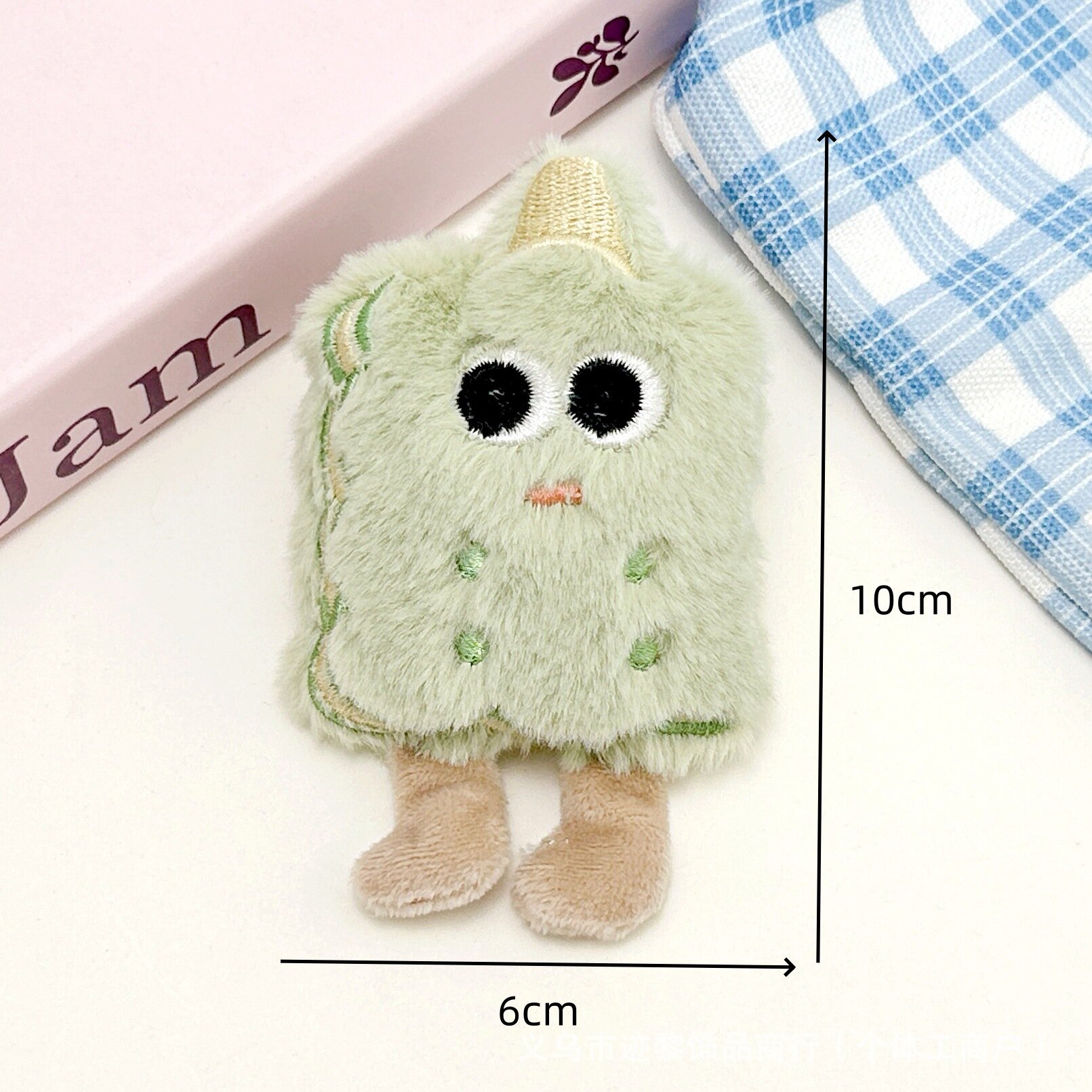 Мультяшный забавный бисквитный пищащий кулон, милый печенье, шоколадная кукла, брошь, аксессуары для одежды, обуви и