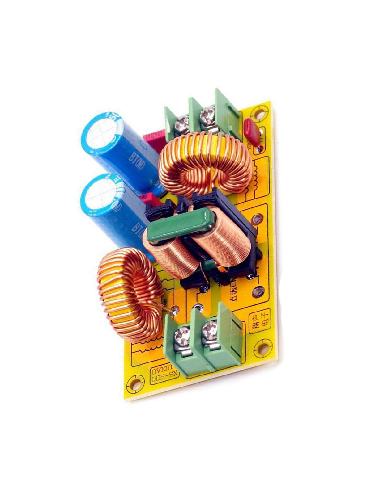 LC-фильтр постоянного тока источника питания 10A