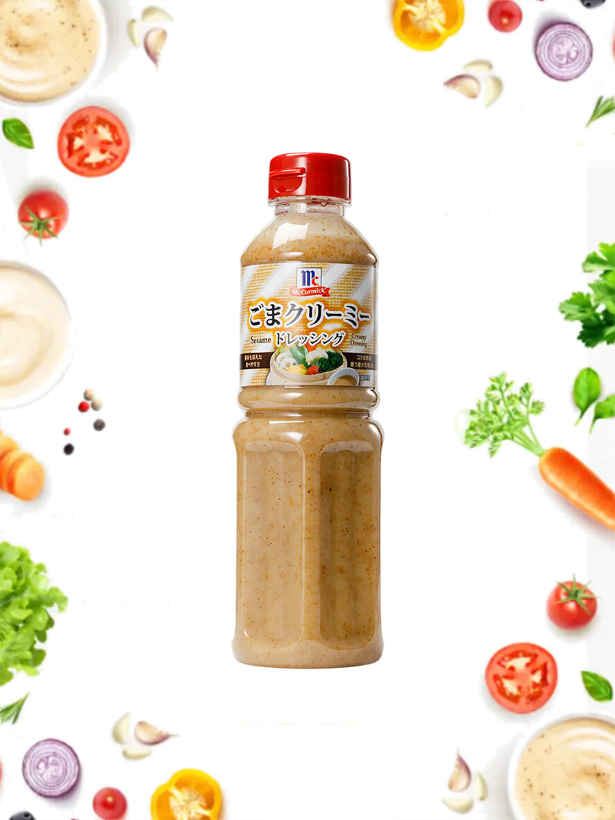 Кремовый кунжутный соус-дрессинг McCormick универсальный 480 мл, Япония