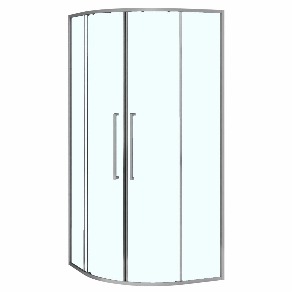Душевое ограждение без поддона Azario Shanghai Rod 90х90х195 AZ-S43-90-MGR-CL