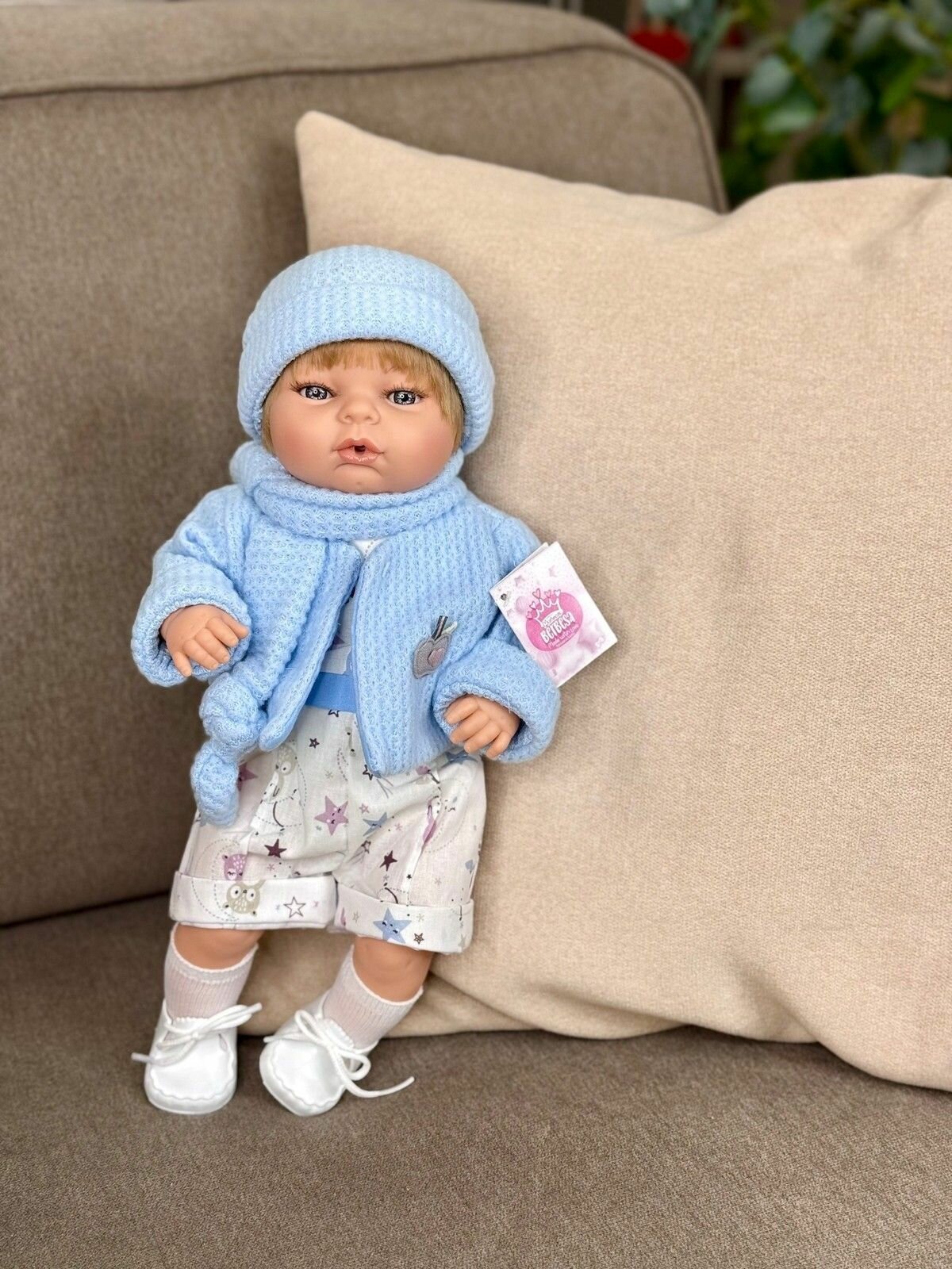 Кукла для девочки мягконабивная 42 см Рауль (4321S)