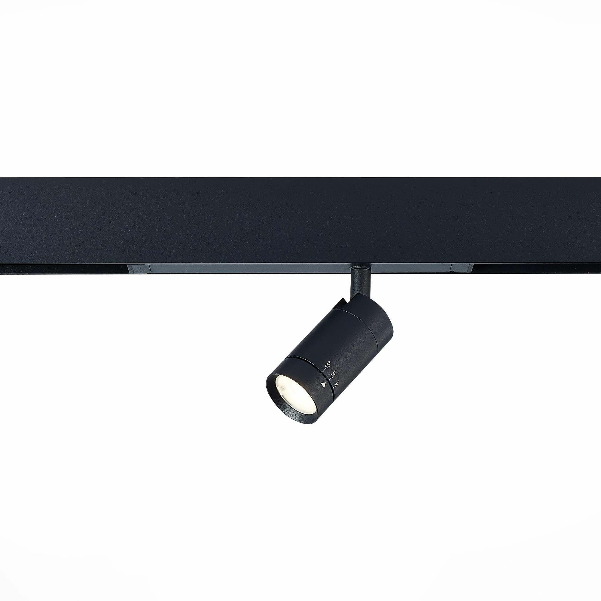 Светильник трек. SMART Zoom Черный LED 1*10W 2700K-6000K 780Lm Ra>90 IP20 L220xW50xН17 ST658.496.10H