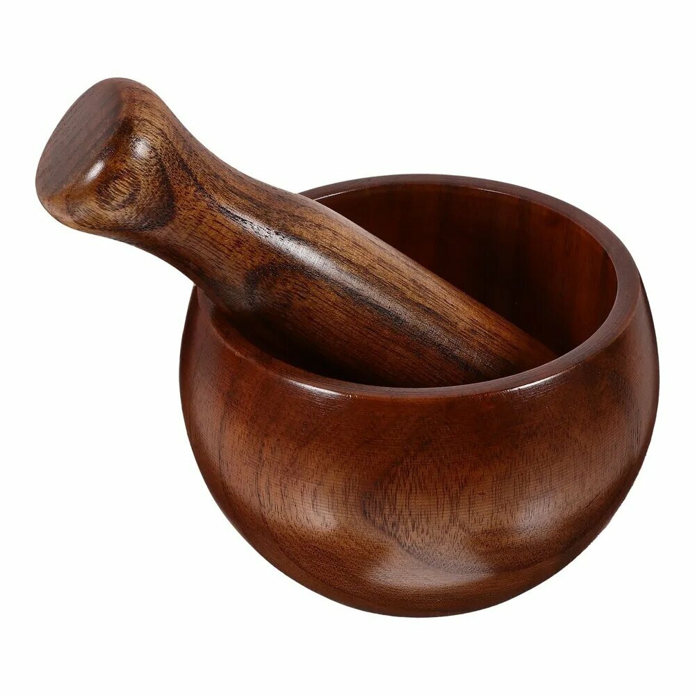 Ступка с пестиком, Дерево