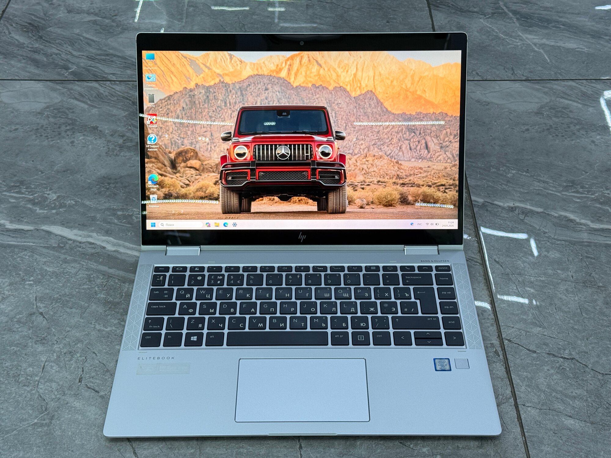 Ноутбук HP EliteBook x360 1040 G6 2020 Core i7-8665U 4 ядра x 1.9Ггц / ОЗУ 16Gb / SSD 256Gb / Система Windows 11 Pro