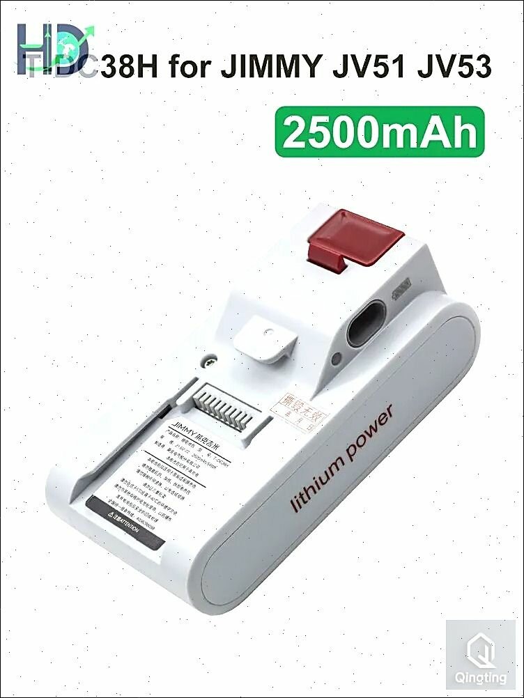 Аккумулятор T-DC38H для пылесоса JIMMY JV51 JV53 2500mah 21.6V