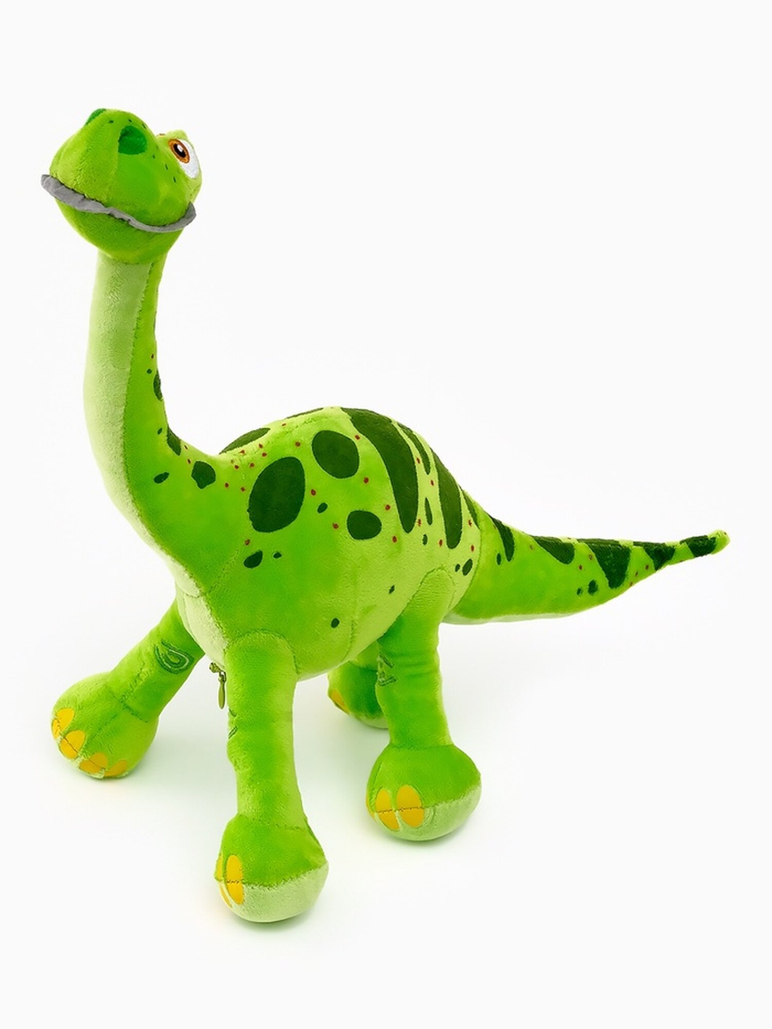 Игрушка мягкая Сима-Ленд Динозаврик, 30см, плюш и синтепон, зеленый