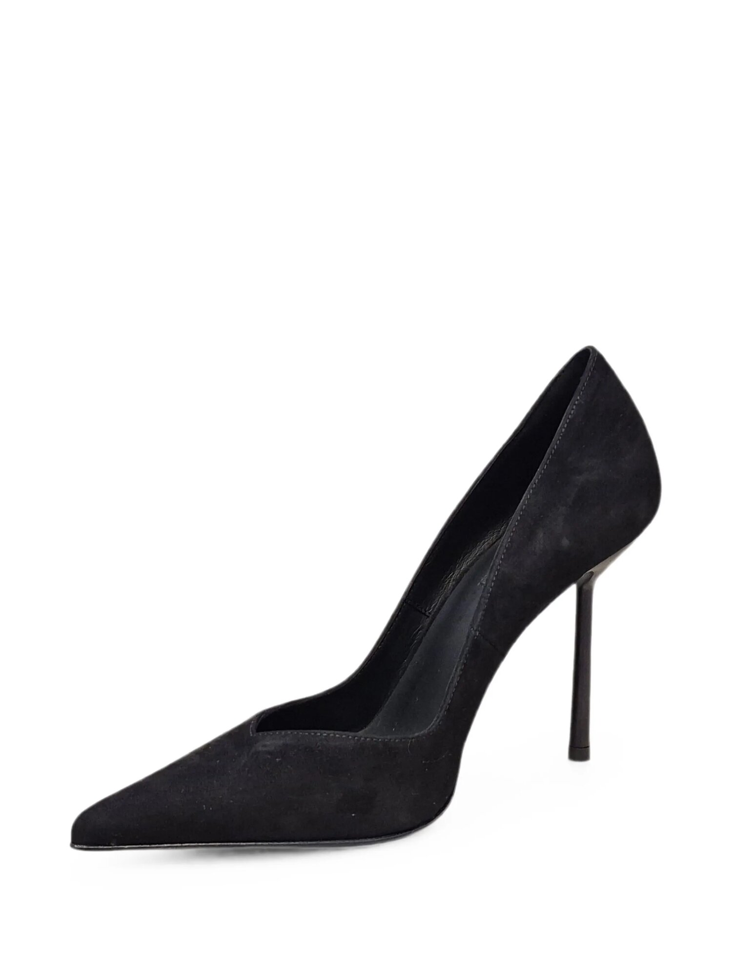 Туфли Le Silla Petalo pointed-toe suede pumps, размер 37.5 — фото 1