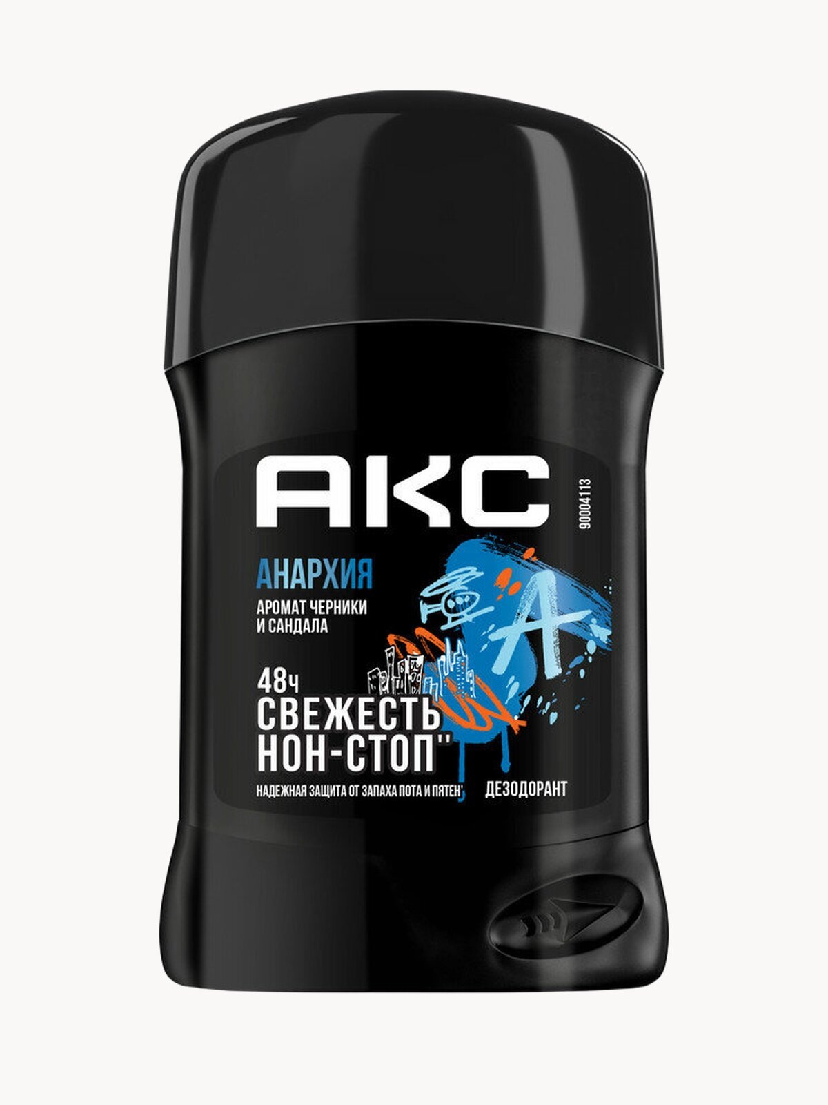 АКС Дезодорант мужской твердый стик парфюмированный Анархия защита от запаха пота 48 часов 50 мл