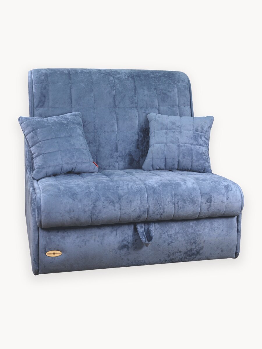 Кресло-кровать диван прямой Aмaдей Luxe 195х100 спальное место, с подушками, ЦентрМебель