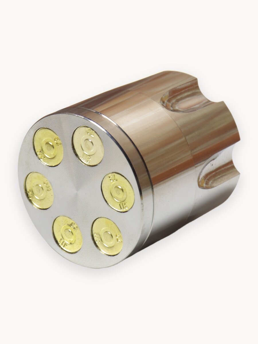 Гриндер для измельчения трав, листьев и специй "REVOLVER-MAX"