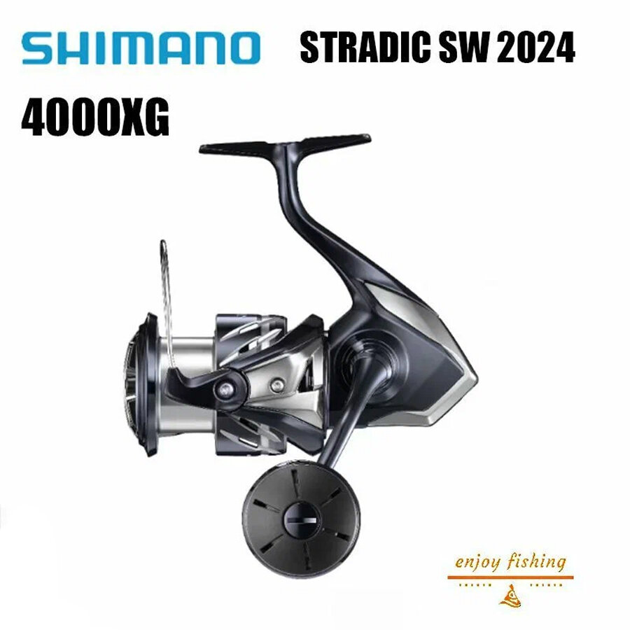 SHIMANO 2024 STRADIC SW 4000XG Спиннинговое катушка Подходит для Морская и пресной, Малайзия