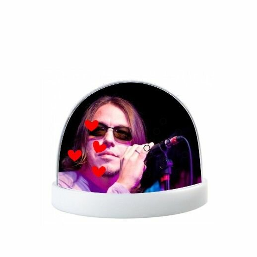 Водяной шар Танцы минус №3, Блестки-сердечки