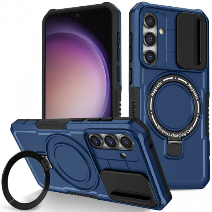 CamShield MagSafe Противоударный чехол для Samsung Galaxy S23 FE со шторкой для камеры