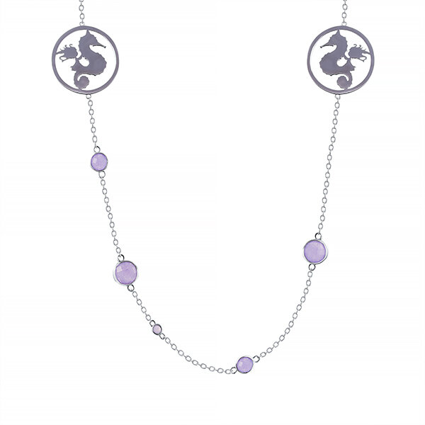 Колье, серебро, 925 проба