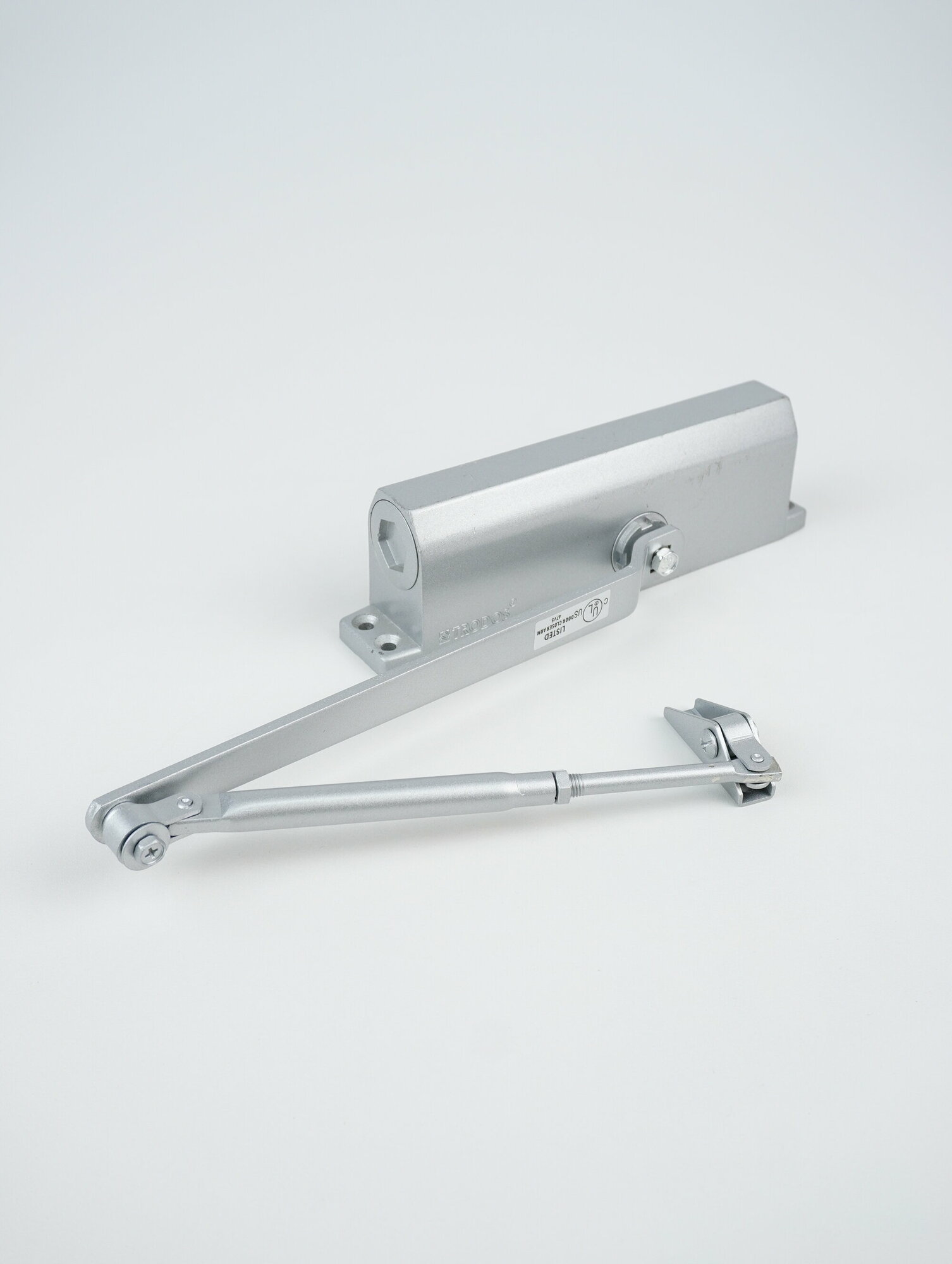 Доводчик дверной TD-180 серебро/ Trodos