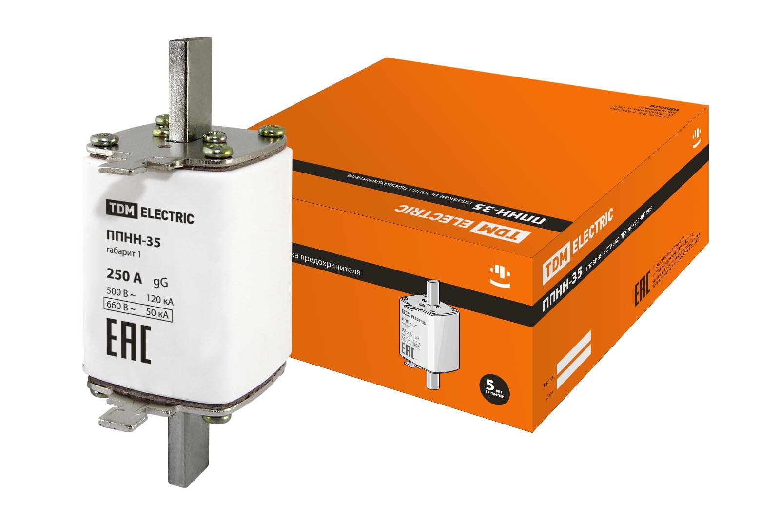 TDM ELECTRIC ППНН-35 габ.1, 250А плавкая вставка SQ0713-0025