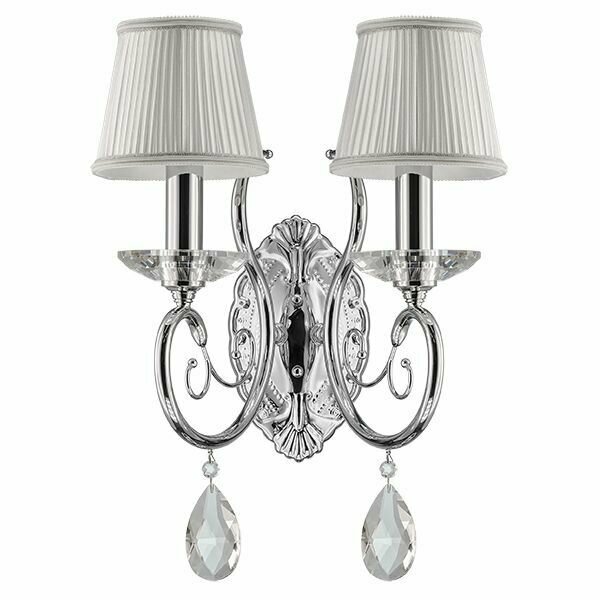 693624 Бра RICERCO 2х40W E14 хром, шт