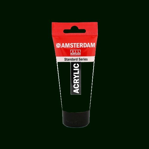 Краска акриловая AMSTERDAM цв.№735 оксид черный туба 20мл