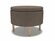 Пуф Soft Element Кай Brown, велюр, каркас из массива дерева, для ног