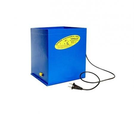 Зернодробилка Хрюша-300 роторного типа 1,75кВт, произв.300кг/час, ск-ть вращ.12000об/мин, работа-6ч.