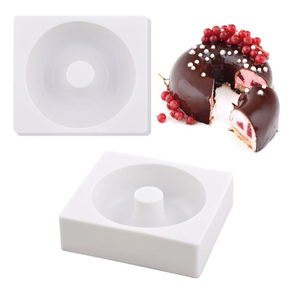 Форма для муссовых десертов силиконовая "Классика", молд, 14,5х13х4 см