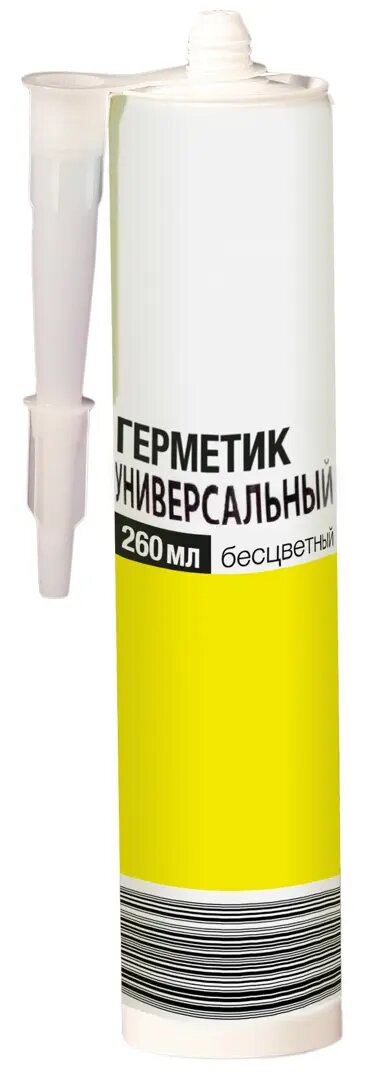 Герметик универсальный 260 мл бесцветный