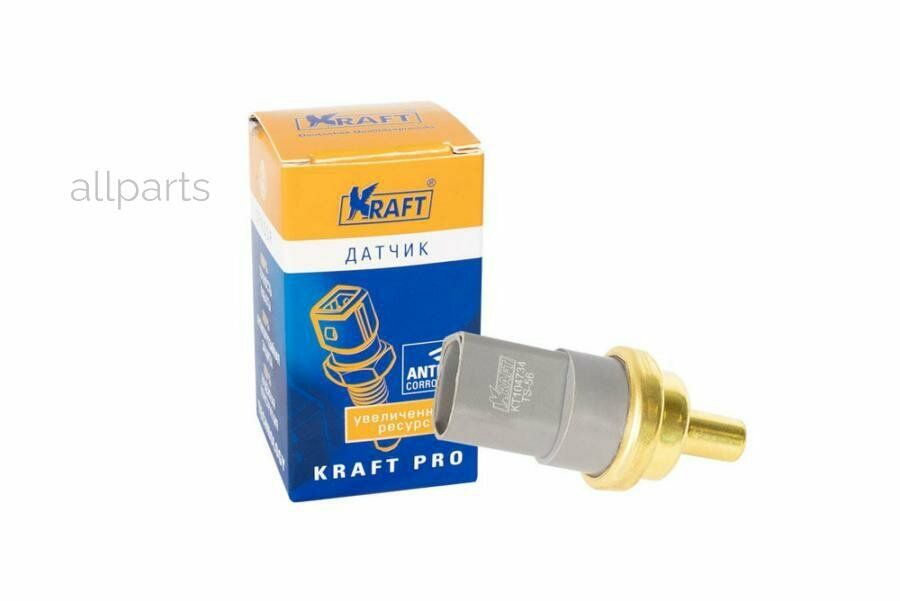 KRAFT KT104734 Датчик температуры охлаждающей жидкости VW Polo, Golf, Touareg / Audi A1-A8, Q3 / Skoda Fabia, Octav KRAFT KT104734