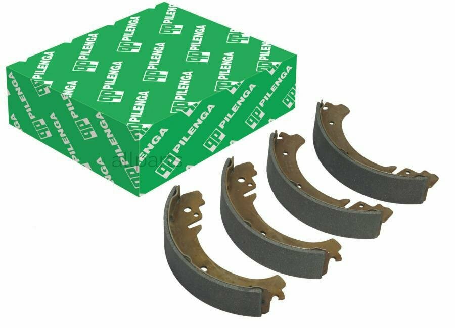 PILENGA BS-T 1001 Колодки задние ВАЗ 2101-07 PILENGA (4шт.) BS-T 1001 для ВАЗ 2101-2107, 2121, 2123 PILENGA BS-T 1001