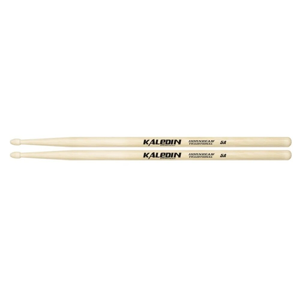 Палочки барабанные Kaledin Drumsticks 7KLHB5A 5A, деревянный наконечник
